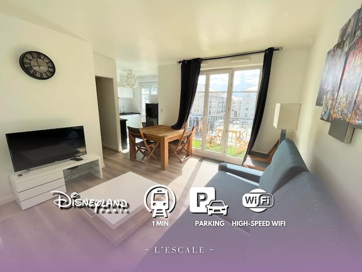 T3 Confort Avec Parking – Rer A Disney | L'escale - Bussy-Saint-Georges