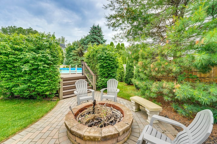 Sterling Heights Getaway W/ Fire Pit! - Sterling Heights, MI