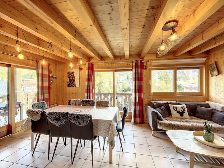 Chalet Noisette -8 Pers - Proche Centre - Les Gets