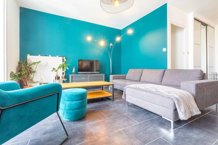La Parenthèse -Appartement 3 Chambres Avec Garage - Dijon