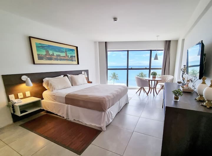 Apê Com Vista Pro Marzão E Limpeza Diária - Alagoas