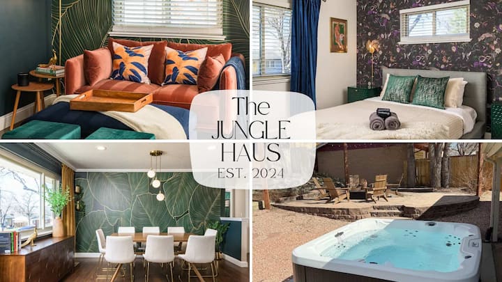 Jungle Haus! Hot Tub | Fire Pit | Fenced Yard! - Denver, CO