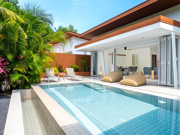 Villa Baansavi 3br Pool & Walk To Beach - Ko Pha Ngan