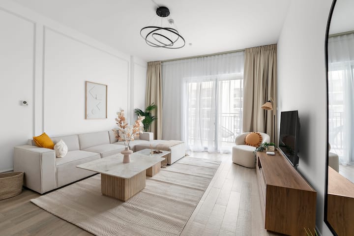 Silkhaus 1bdr In Water's Edge | Access To Canal - Aéroport d'Abou Dabi (AUH)