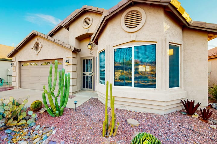 3br Home With Pool, Patio, Grill, & Dart Board - Gold Canyon, AZ