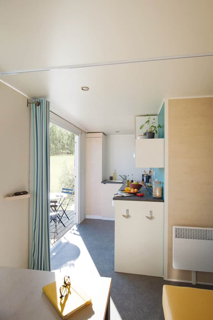 Mobil Home Confort 2 Pièces 2 Personnes Climatisé - Aups