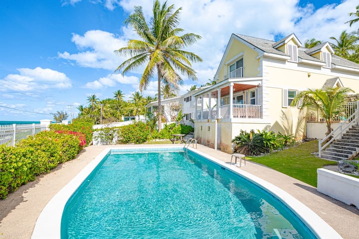 Charming Beach House - 3 Bedroom, Pool And Oceanvi - Nasáu