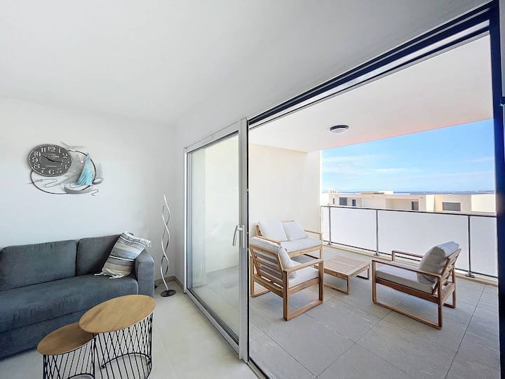 T3 Calvi Avec Terrasse, Piscine Et Vue Sur La Baie - Calvi