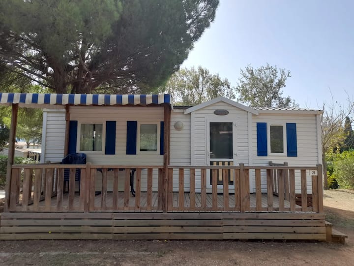 Mobil Home Peuplier 4 Pièces 6 Personnes Climatis - Aups