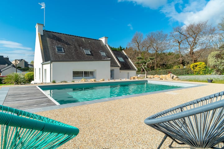 Villa Ti Vakansou - Avec Piscine Privée - Moëlan-sur-Mer