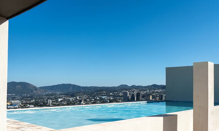 Comfortable Apt. W/incredible View In San Salvador - San Salvador