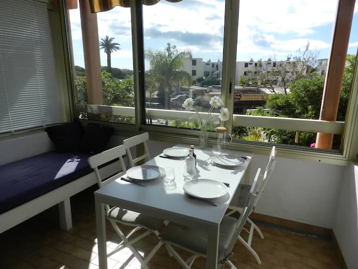 2p Avec Parking, Proche Plage Et Commerces - Bormes-les-Mimosas