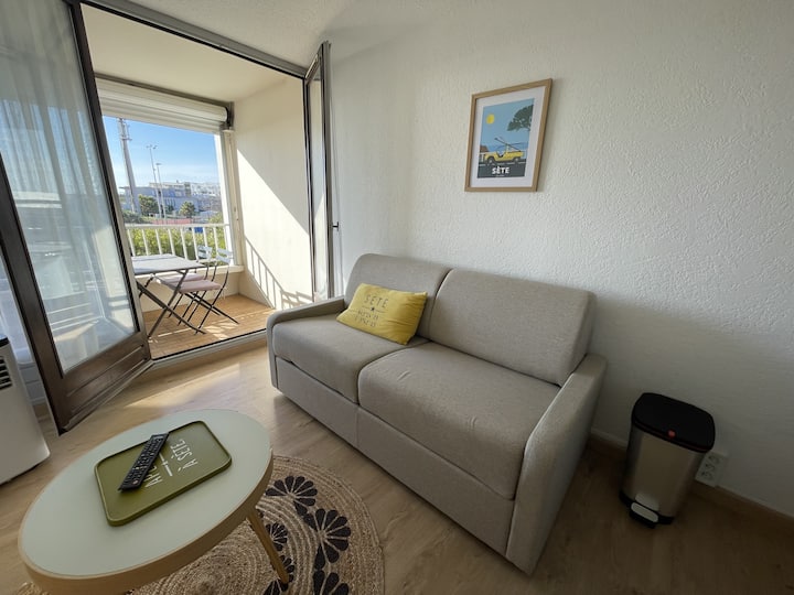 Sète, Studio En Bord De Mer, Terrasse - Sète