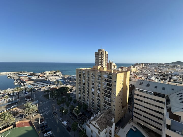 Approprié Vec Vue Sur La Mer à 1 Min De La Plage - Fuengirola