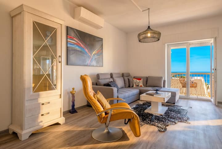 Appartement Vue Mer Avec Wifi, A/c Et Parking - Alghero
