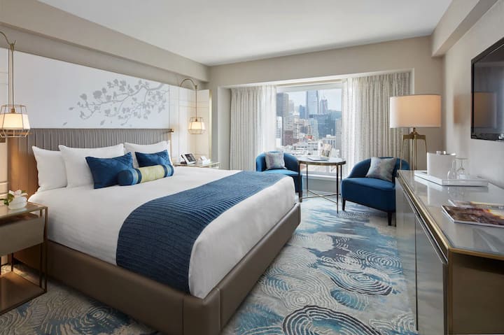 Deluxe King Bed, Hotel Nikko Sf W/ Valet Parking - San Francisco, CA