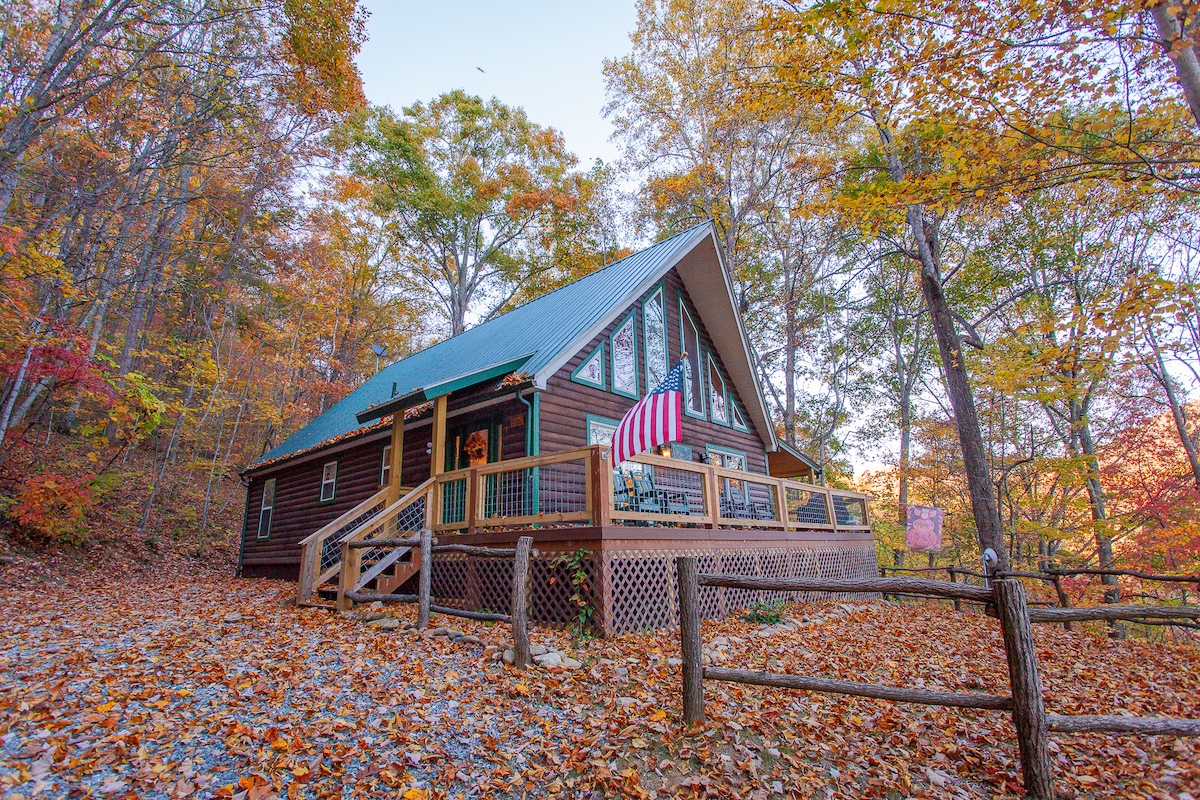 Treetops Retreat - Cabins for Rent in Bryson City, North Carolina ...