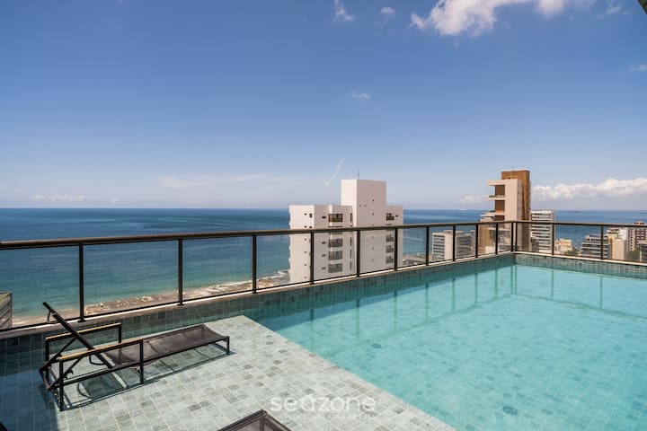 Modern Studio 220 M From Farol Beach Bpm130909 - Barra, Brazil