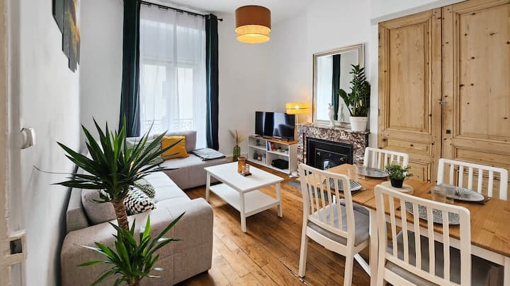 Joli T2 Cocooning Charpennes Prox Métro/tram - Zoo de Lyon