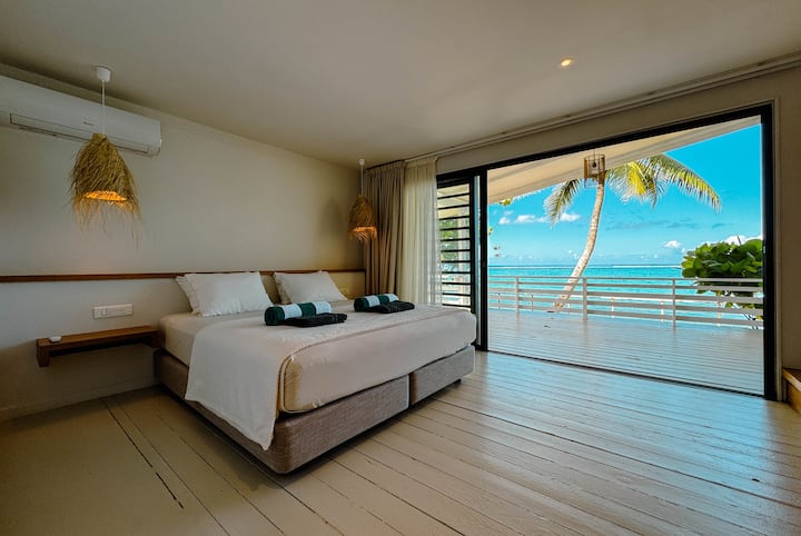 Beach Cabana - Villa Avec Accès Mer - French Polynesia