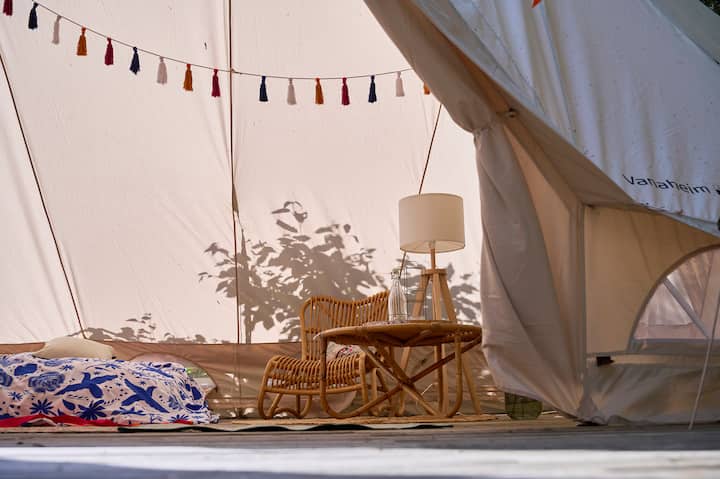 Glampingzelt Frida (Baumschiffhotel Am Waldbad) - Bad Rodach