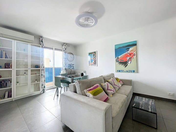 Napoléon - 6 Couchages - 3 Chambres - Centre Ville - ibis budget Antibes Sophia Antipolis
