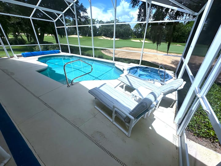 Upgraded Pool Villa, Spa, Southern Dunes - Haines City, FL