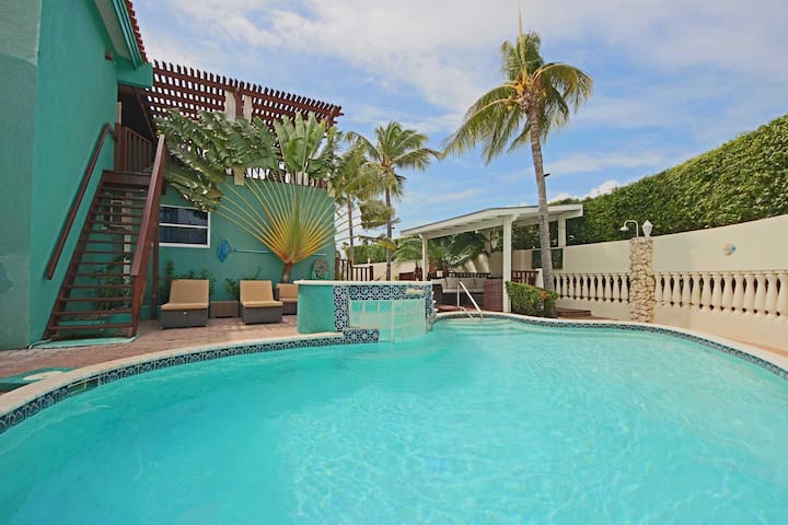 Pb98b-private Villa With Pool-close To Palm Beach - Aruba