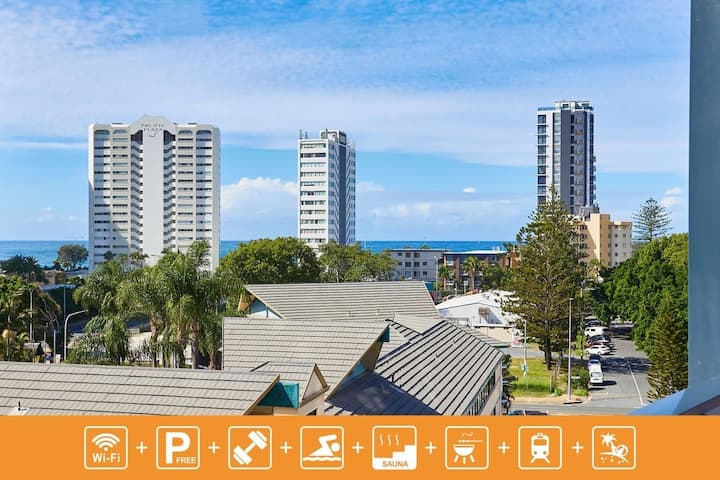 Close To Beach 2 Bedroom Apartment In Surfers - Surfers Paradise