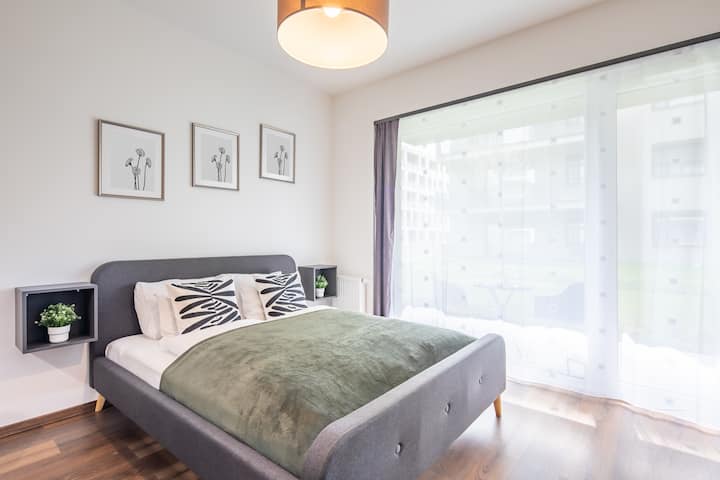 Green Garden Terrace - New - Comfy - Budapest