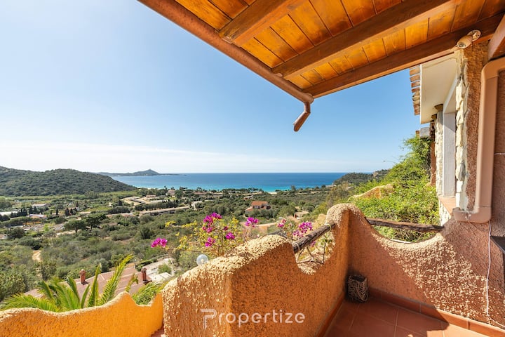 Magnifica Villa By Propertize - Vista Mare - Villasimius