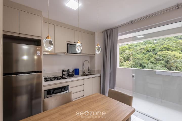 Sea View Apt W/ Bbq In Itapema – Sbn0705 - Itapema