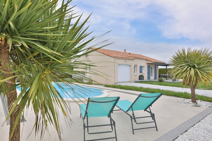 La Vinière - Villa Avec Piscine - Talmont-Saint-Hilaire