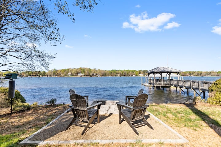 Amazing Lake Norman Views Firepit Kayaks And More! - Denver