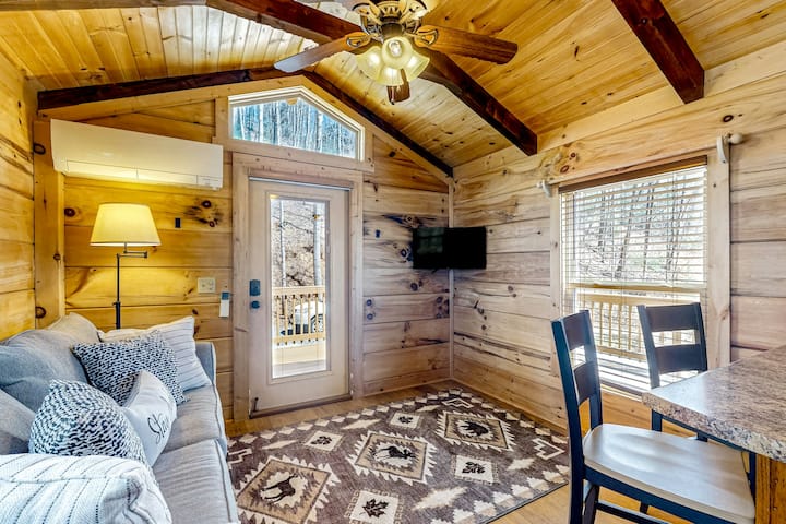 1br Dog-friendly Mtn-view Home W/hot Tub & Deck - Franklin, NC