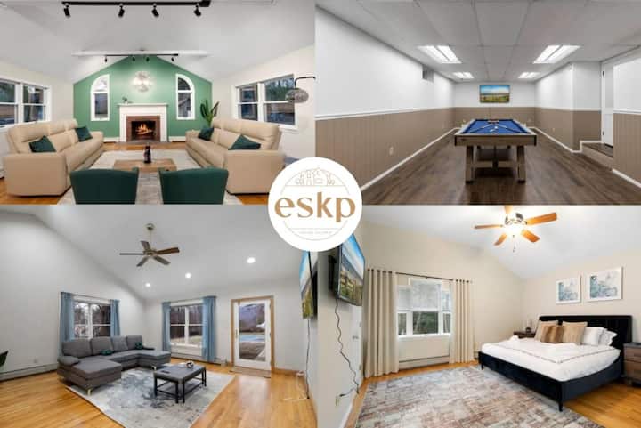 Warm Family Home With Fireplace, Theatre & Games - 오클랜드