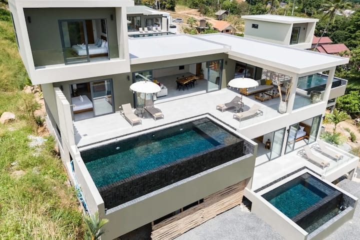 Casa Seaview 4br Private Pool & Panorama - Koh Samui
