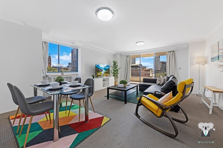 Kozyguru | Haymarket | 1 Bed Big Balcony Apt - Surry Hills
