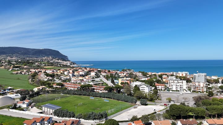 M390 - Marcelli, Delightful Villa With Sea View - Numana