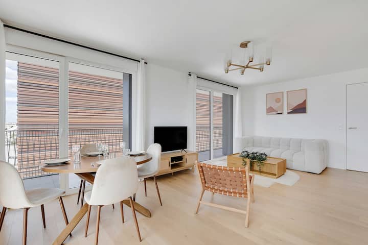 Charmant Appartement Avec Balcon- Quais De Seine - Gennevilliers