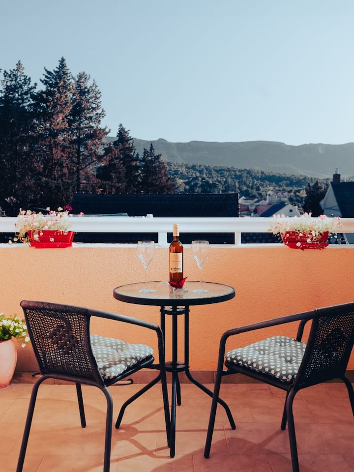 Hvar Spa & Apartments-1 Bedroom-balcony/sea View 5 - Jelsa