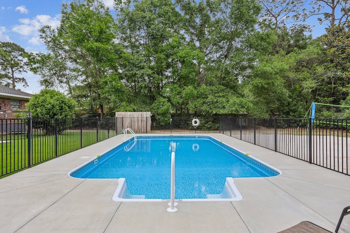 Brand New Private Pool | Huge Open Lot |Corn Hole - Pensacola, FL