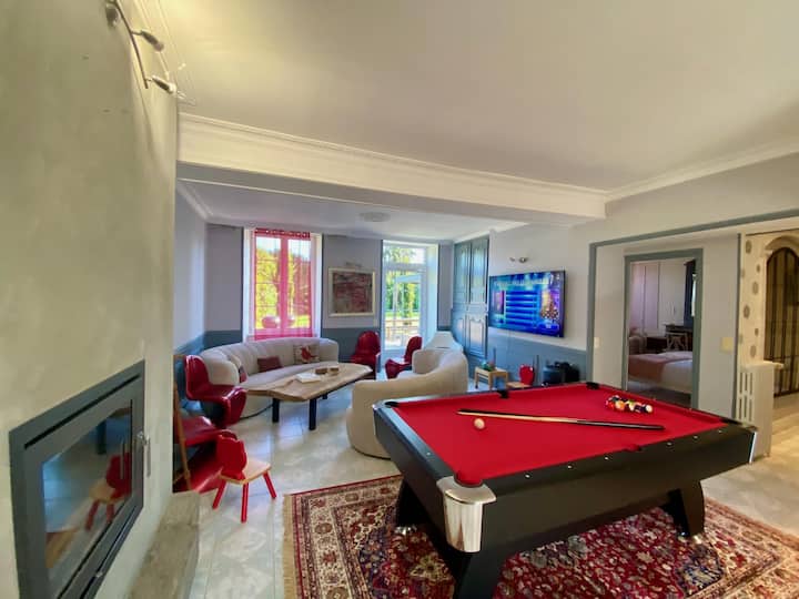 Clos Minotte 30 Pers : Jacuzzi, Billard, Baby Foot - Vire