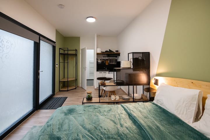 Suite Kella 1 - Beau Studio Au Coeur De Tassin - Tassin-la-Demi-Lune