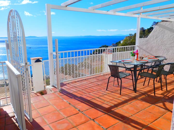 Maison Avec Vue Mer Secteur Canyelles, Roses - Roses