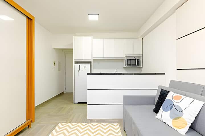 Studio Lifespace, Ar, Piscina E Shopping Na Porta - Curitiba