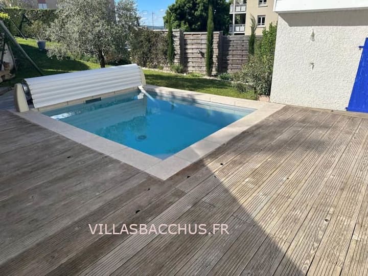 Villa De Charme, Piscine Privée Et Pool-house - L'Isle-d'Abeau