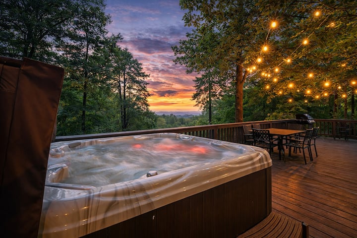 Mountain View From The Hot Tub! ~ Pool Table ~ Pla - Broken Bow, OK