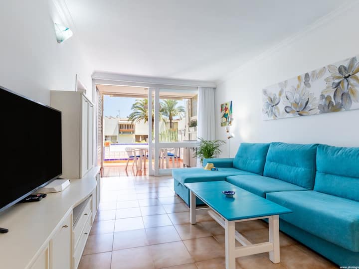 535 Primavera Hébergement Lumineux Avec Piscine - Aéroport de Ténérife Sud (TFS)