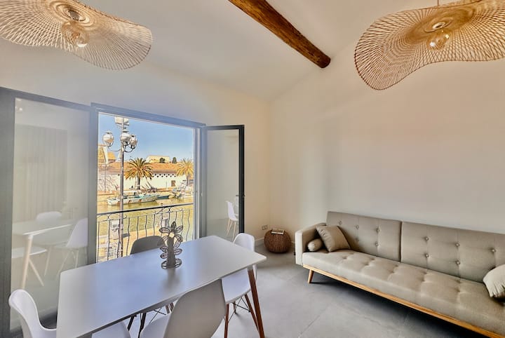 Les Palmiers - Appartement Une Chambre Vue Canal - Le Grau-du-Roi